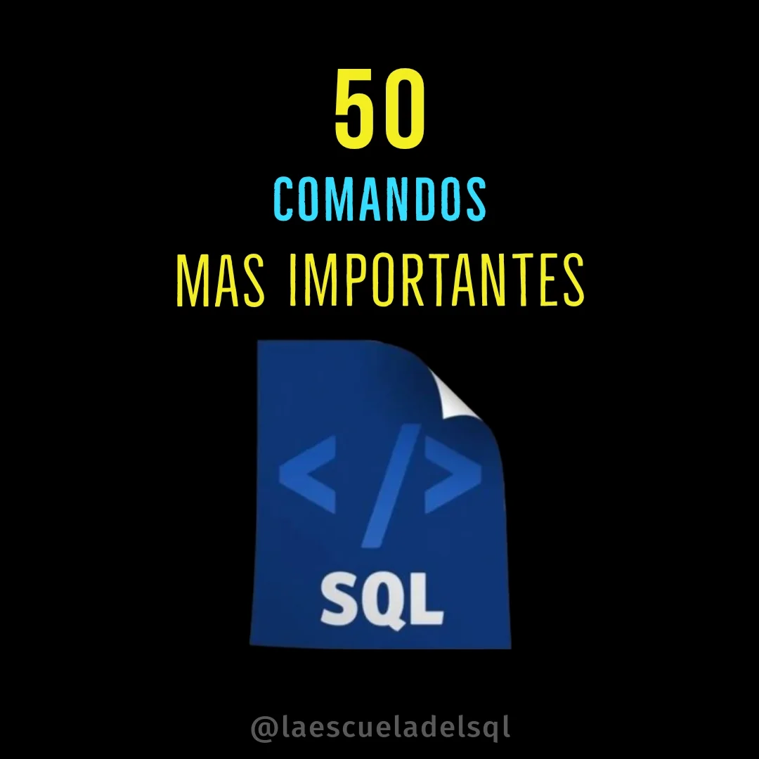 🔥 Curso Sql Desde Cero 🎥 Clases En La Escuela Del Sql Facebook 3774