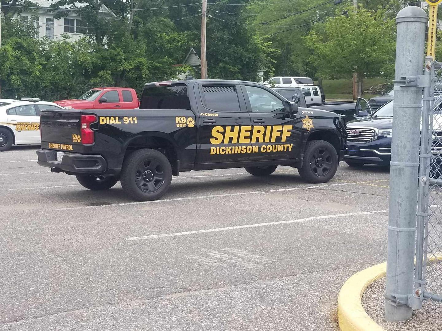 Police Dickinson County Sheriff Michigan Photo Credit Brayden Facebook
