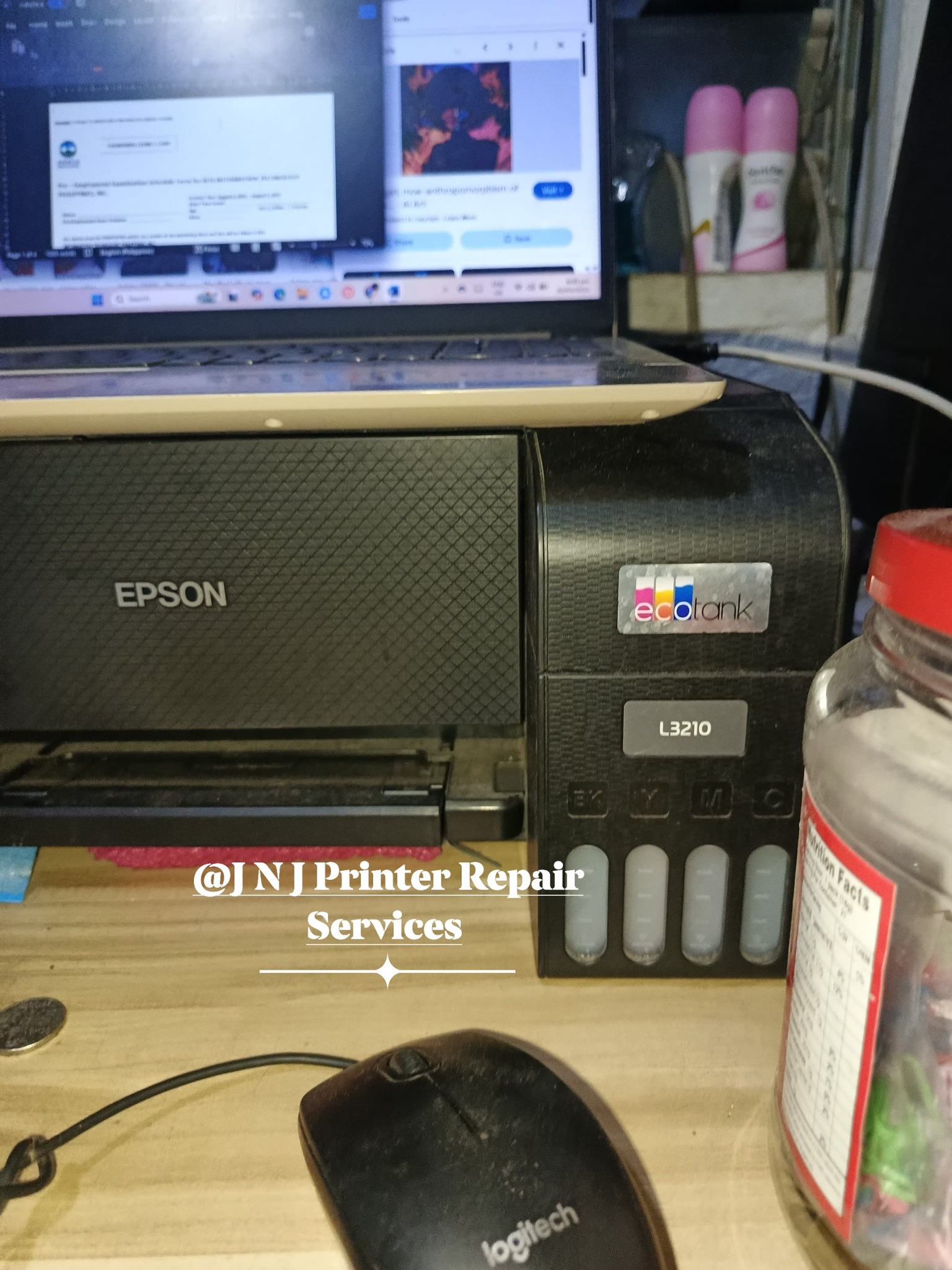 J N J Printer Repair Services 8618
