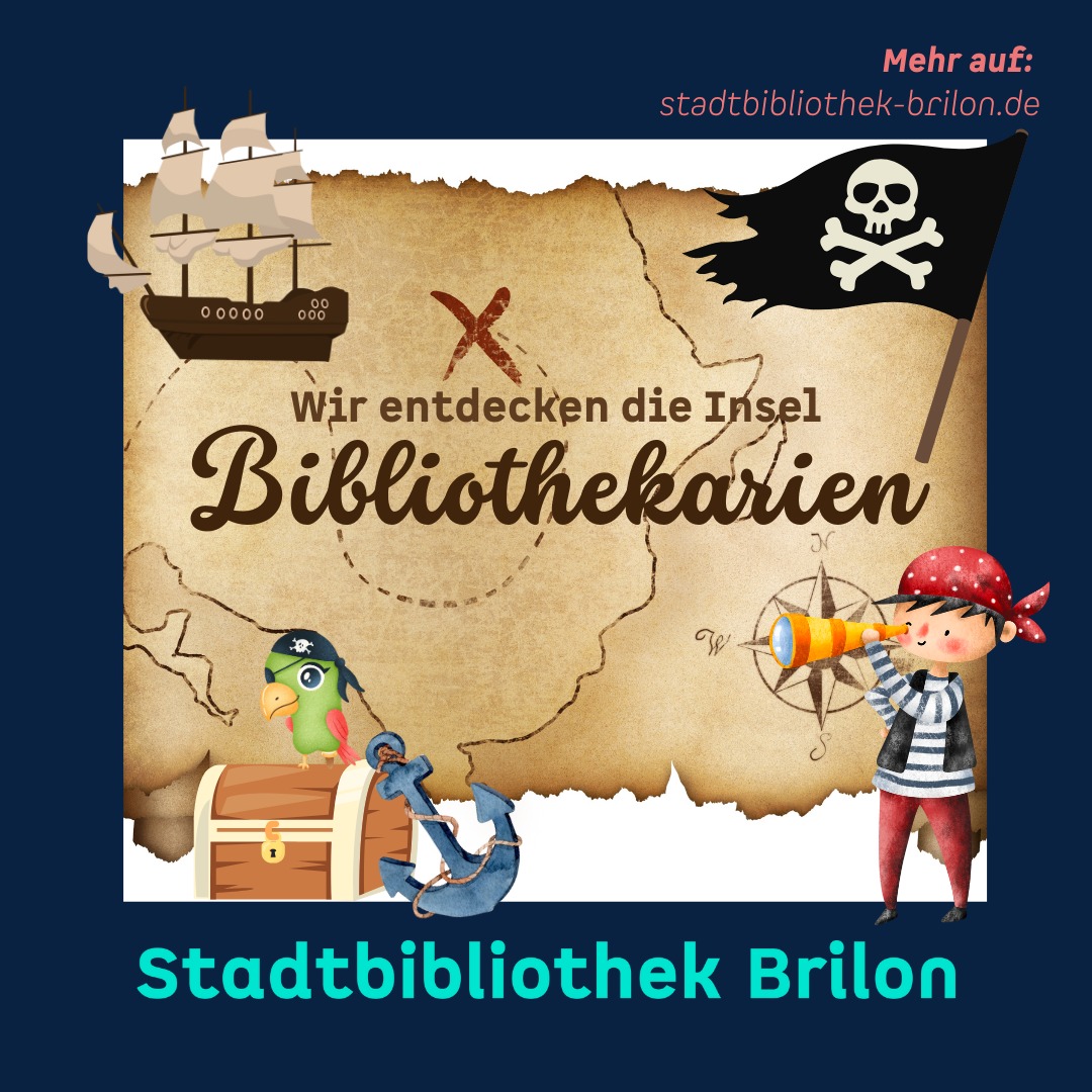 Stadtbibliothek - Unsere beliebten "Piratenführungen" starten wieder 🥳🏴 ...