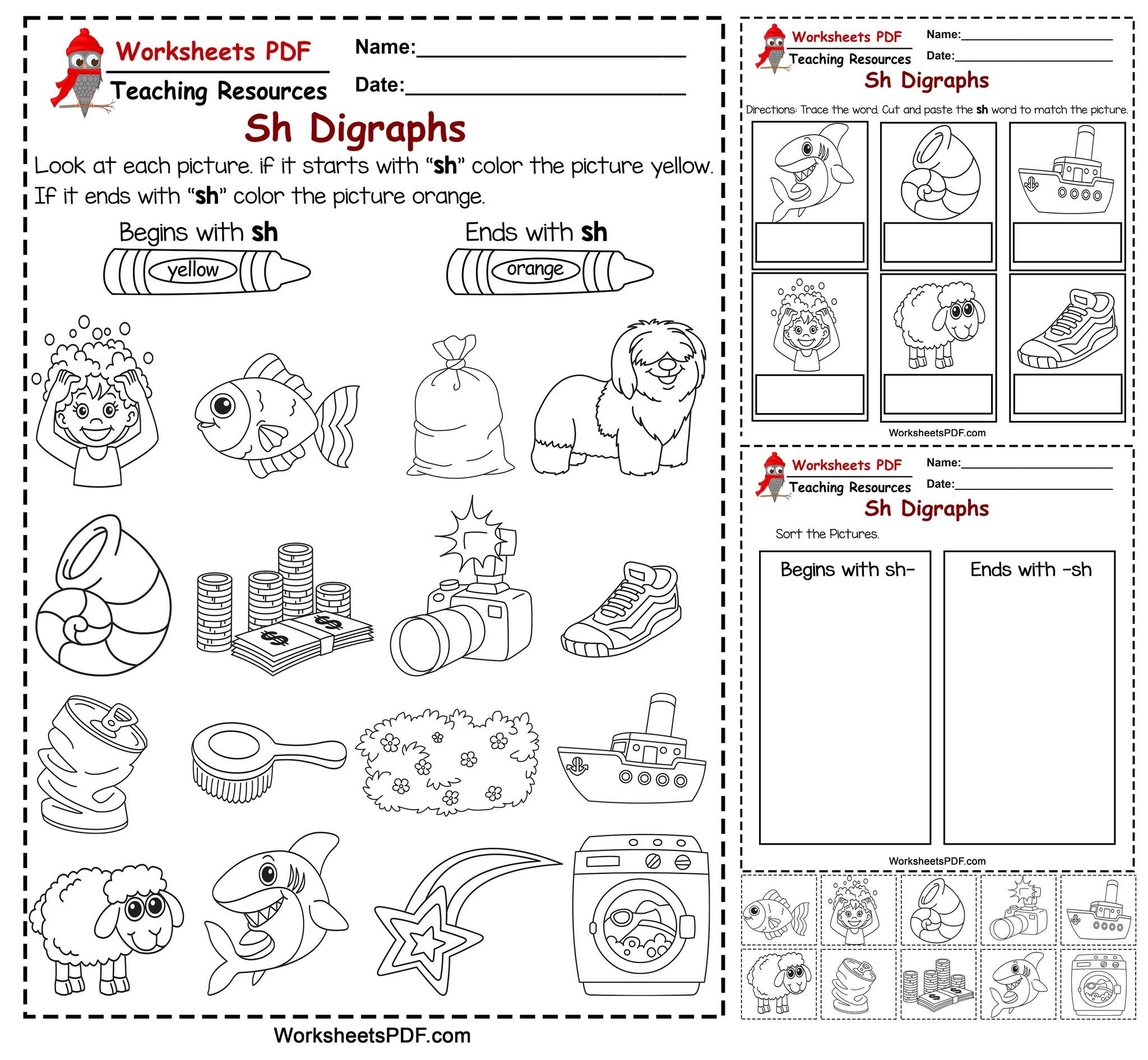 Worksheets PDF - 👉 Digraph Worksheets PDF 👉 Download PDF... | Facebook