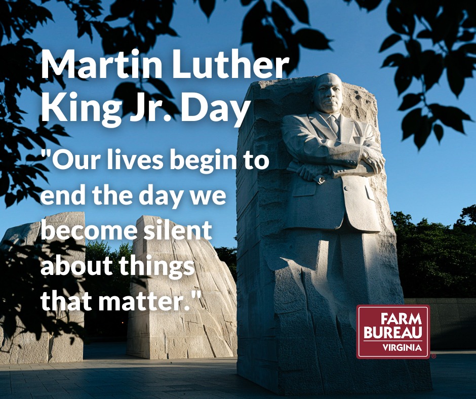 Nansemond County Farm Bureau - Honoring Dr. Martin Luther King Jr.'s ...