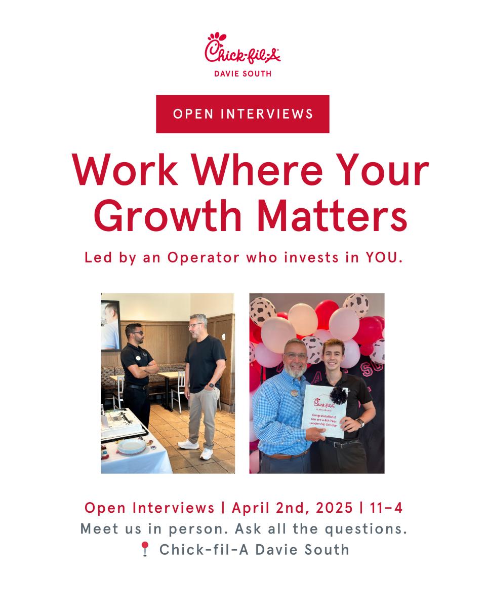 Chick-fil-A - 📣 We’re not just filling shifts—we’re building something ...