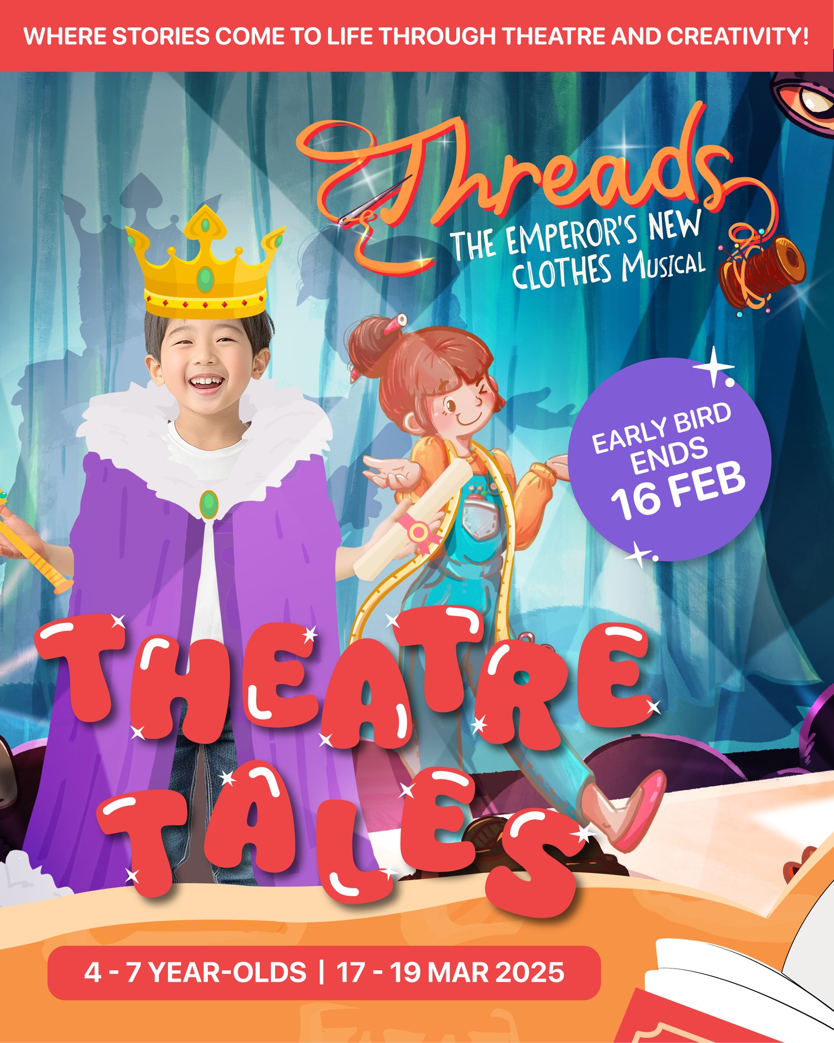 Singapore - 🌟 Introducing Theatre Tales—a brand-new drama workshop ...