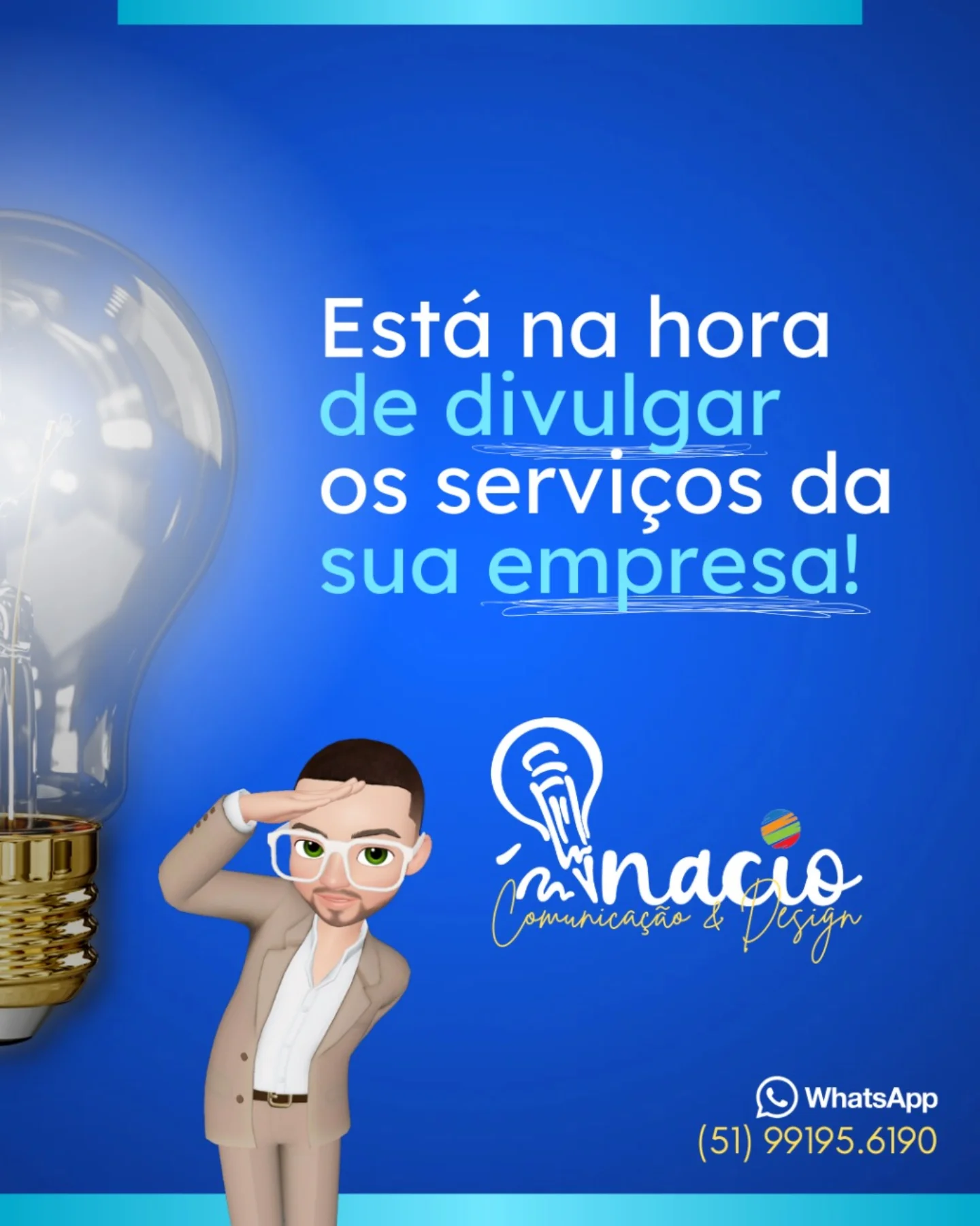 Inacio 🧾 Materiais Gráficos 📱 Artes Digitais 💻 Redes Sociais 💡 O