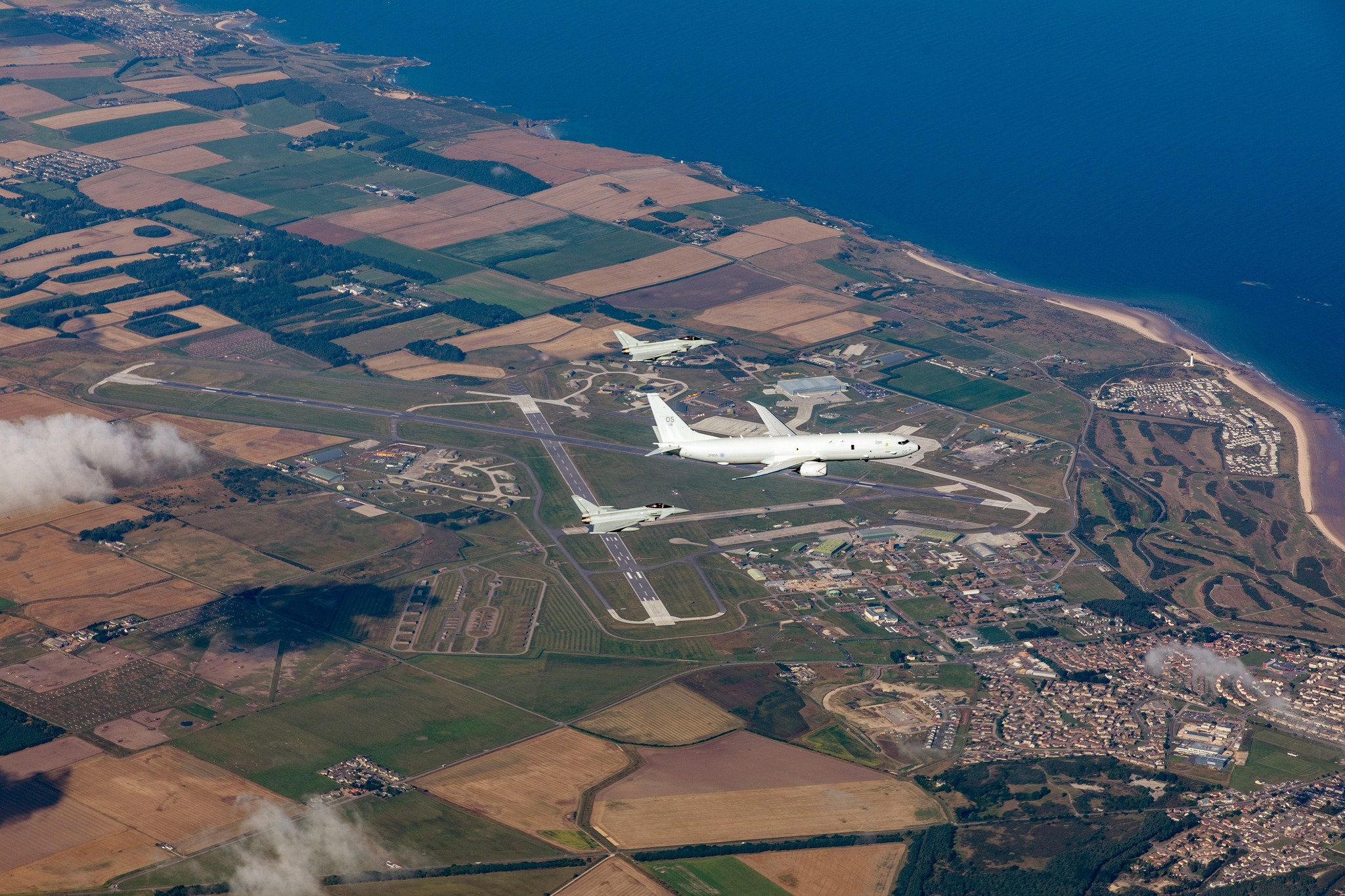 British Armed Forces News Good Morning Everyone Raf Typhoons And P 8a 4667
