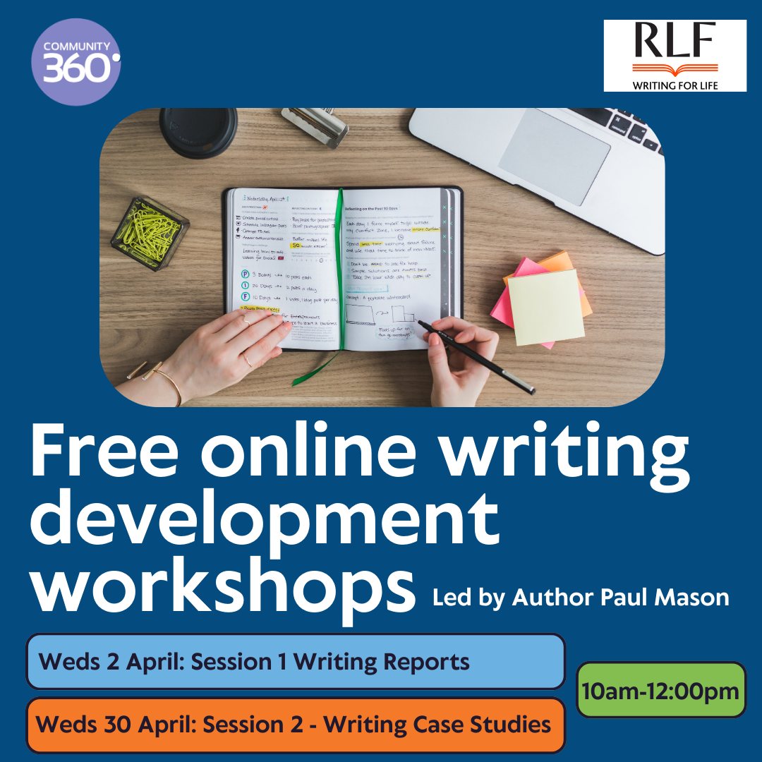 Community360 - 🚀 Free Online Writing Workshops with Paul Mason! ️📖 We ...