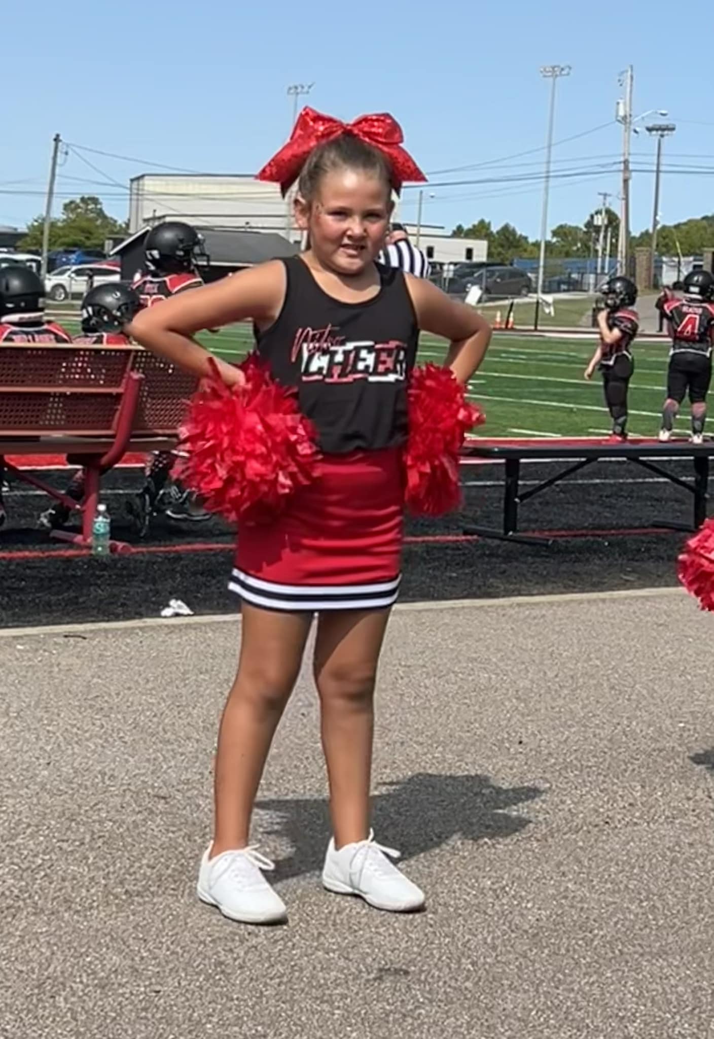 🎀 C Team Cheerleader Of Nitro Youth Football League