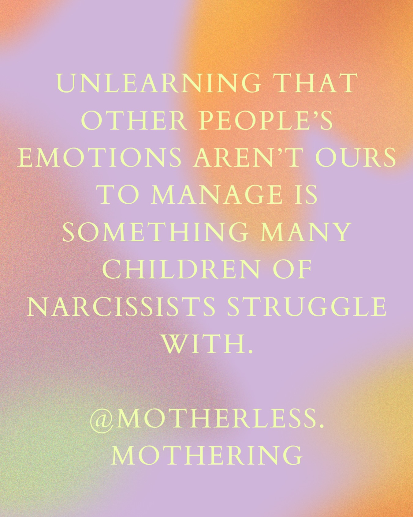 Motherless Mothering ️️️