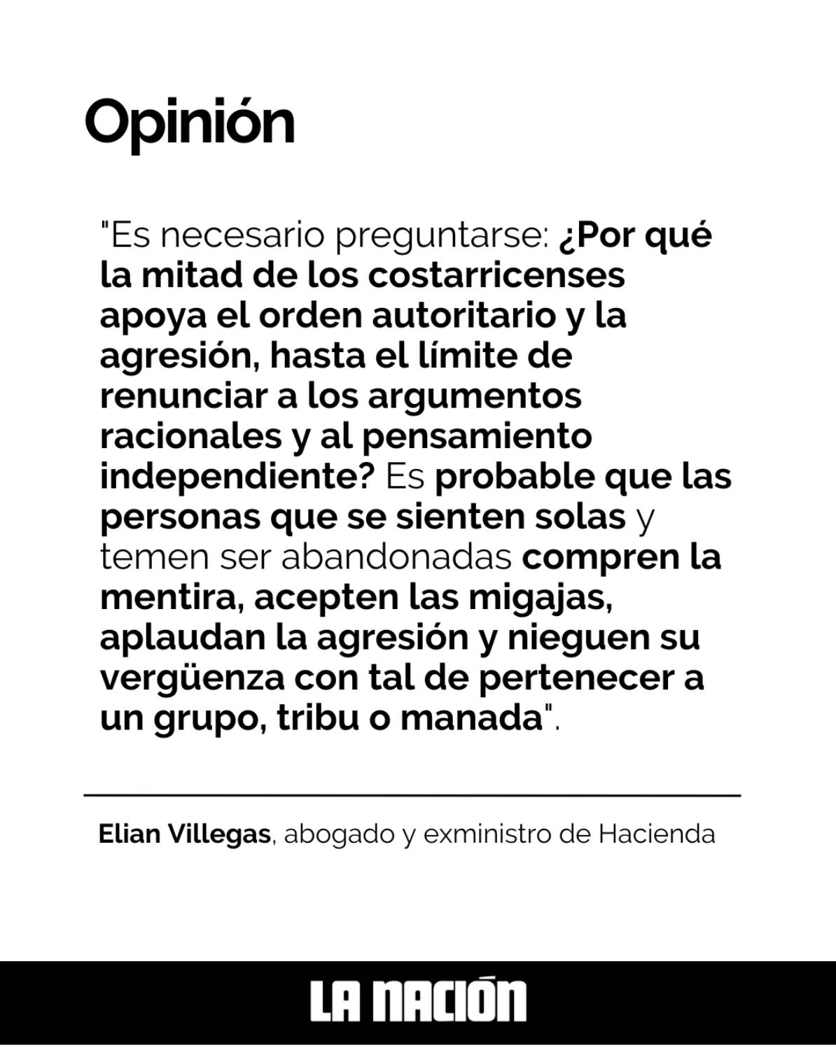 nacion.com - #OpiniónLN | Decepcionante y alarmante: 54%... | Facebook