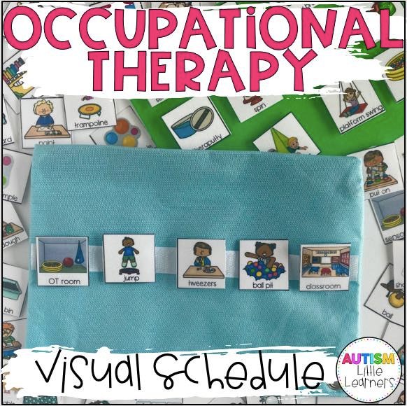 THE BRAND NEW OT VISUAL SCHEDULE... - Autism Little Learners | Facebook