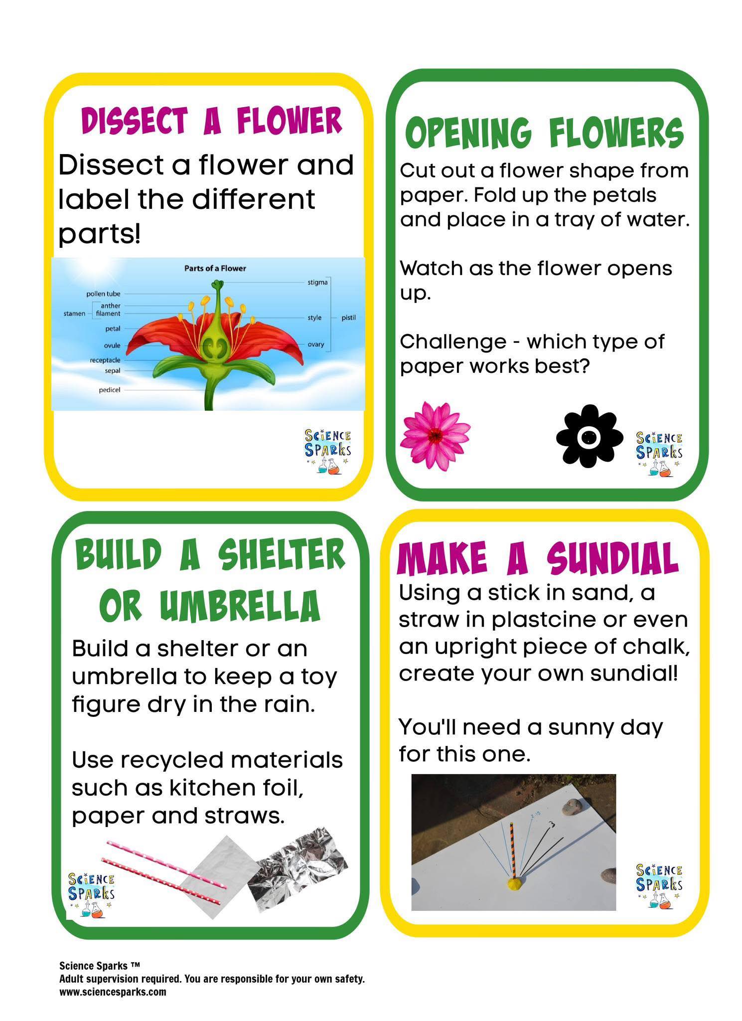Science - Celebrate spring with these easy spring themed STEM ...