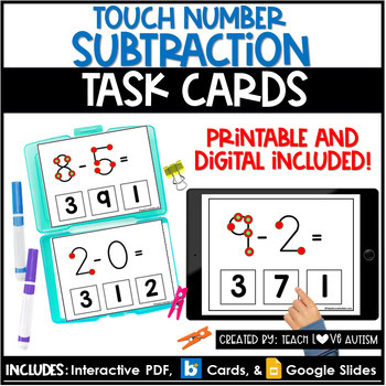 Ready to make subtraction fun? 🎉 These... - Teach Love Autism