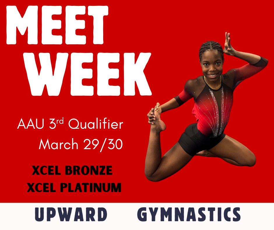 Upward - 🌟 Good luck to our Upward Gymnastics Xcel Bronze and Xcel ...