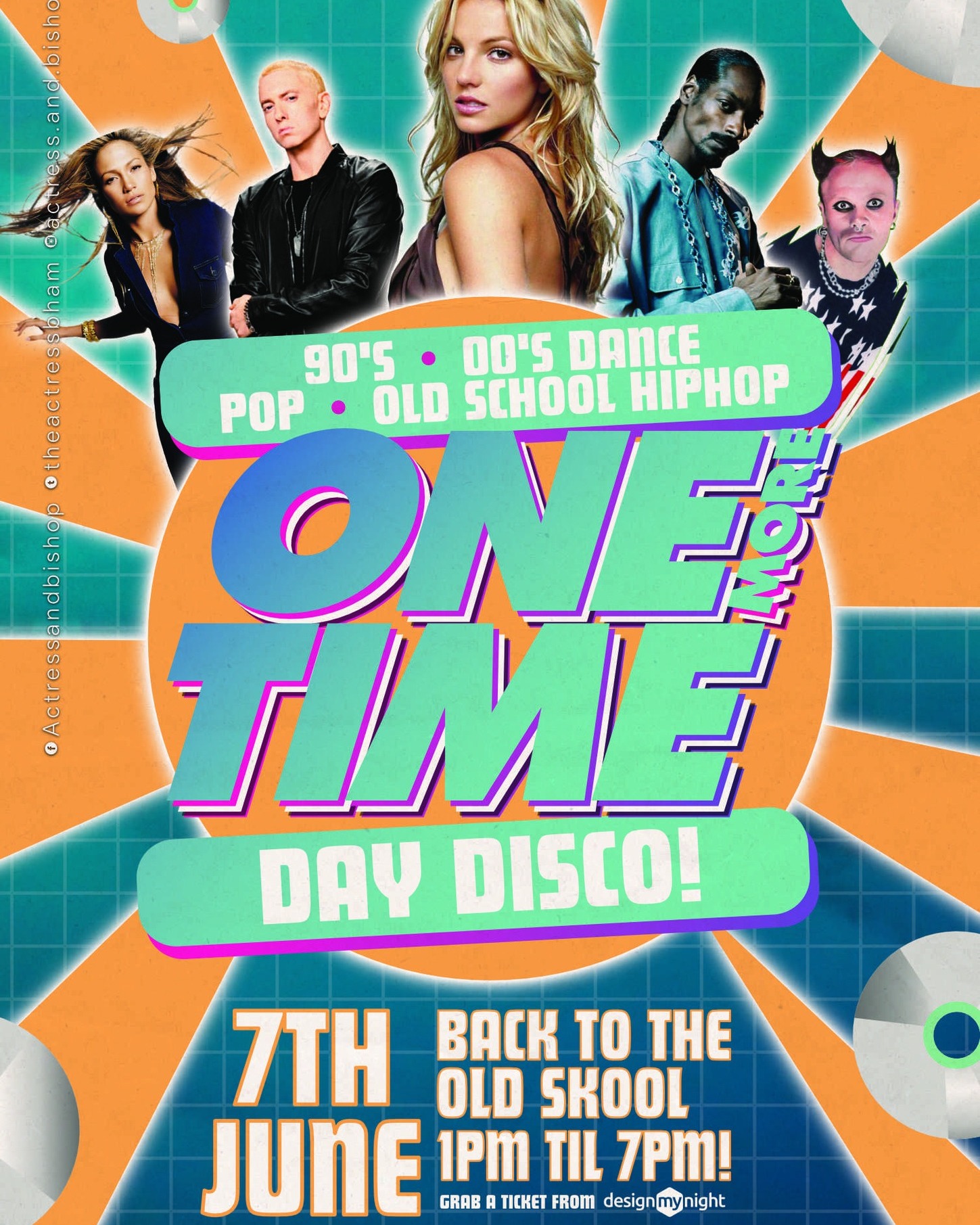 Actress - 📀 90's & 00's DAY DISCO! 📀 Get ready for the ultimate 90's ...