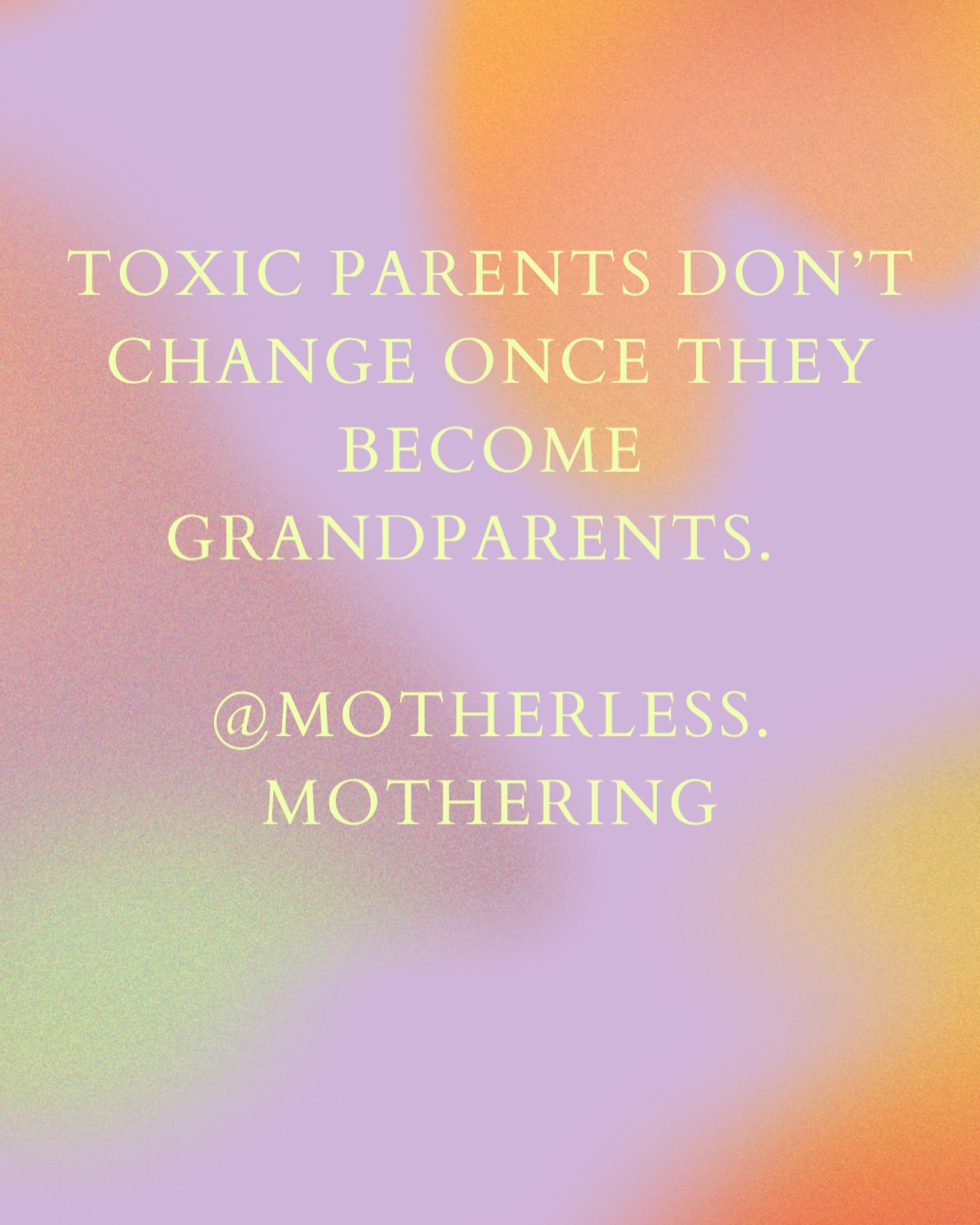 Motherless Mothering ️️️
