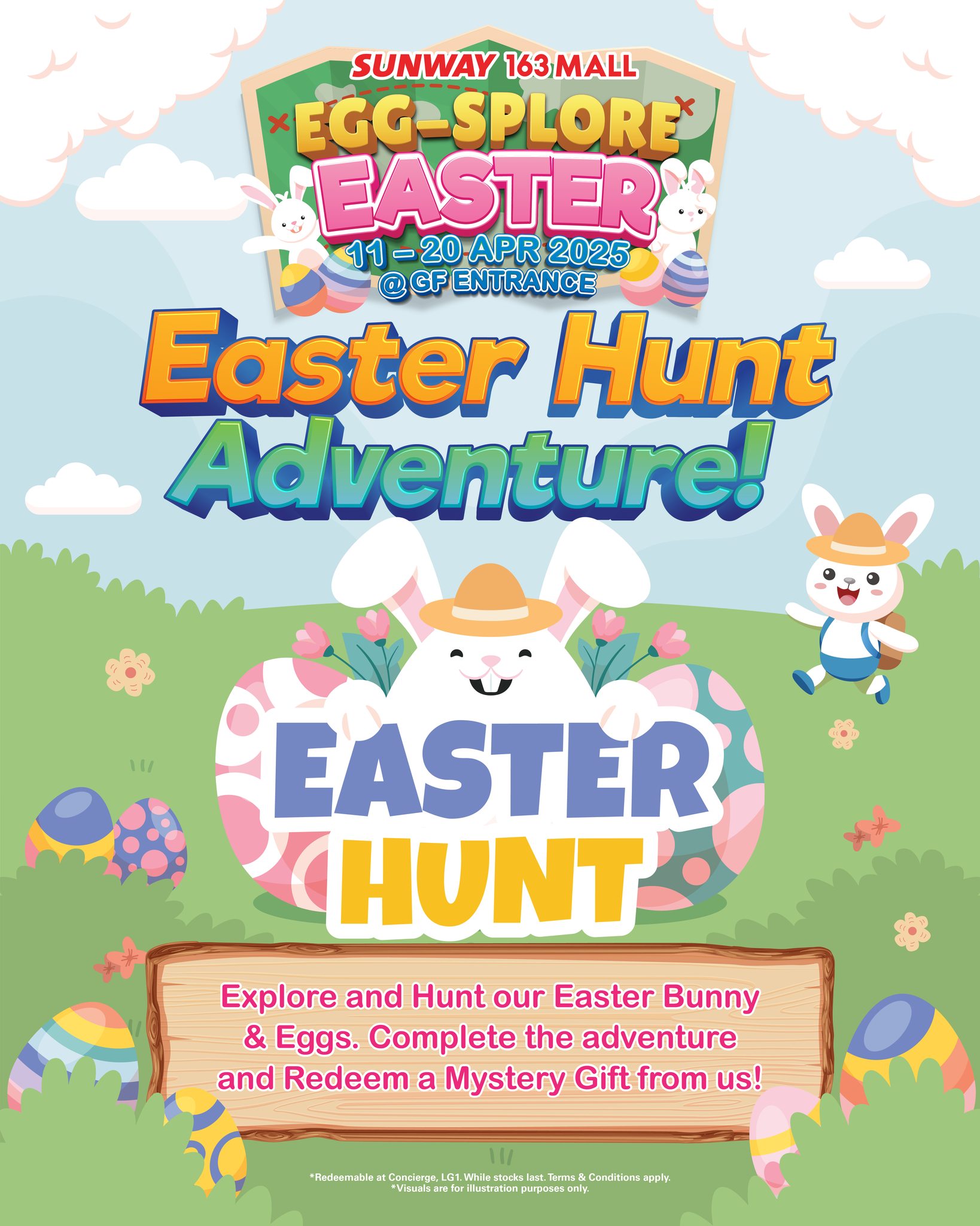 Sunway 163 Mall - 🐰🥚 Egg-splore Easter at Sunway 163 Mall!... | Facebook