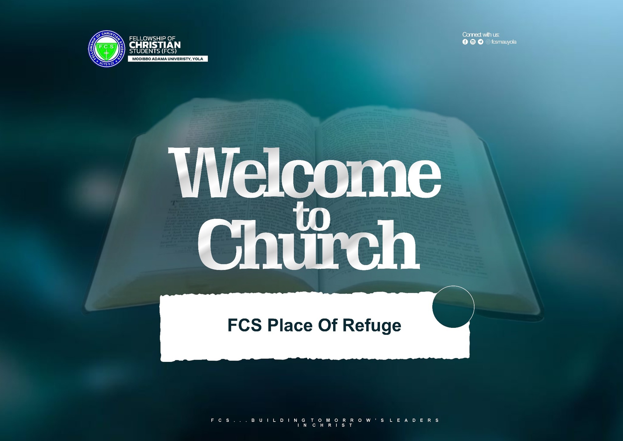Fellowship - Welcome to Church FCS a place of refuge #Teaching # ...
