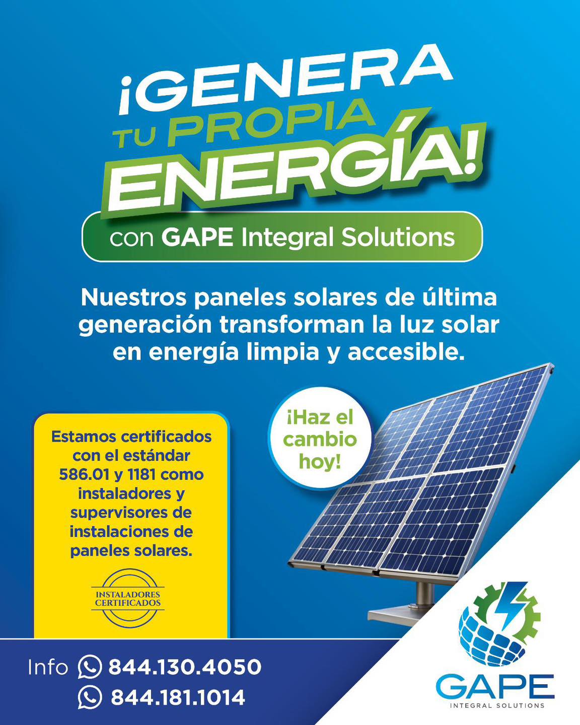 Gape Integral Solutions Saltillo