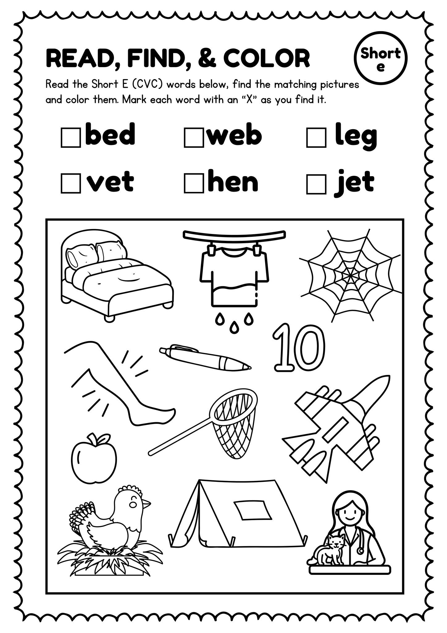 🎨 Literacy Vowel Find & Color... - Metro English - Smart City | Facebook