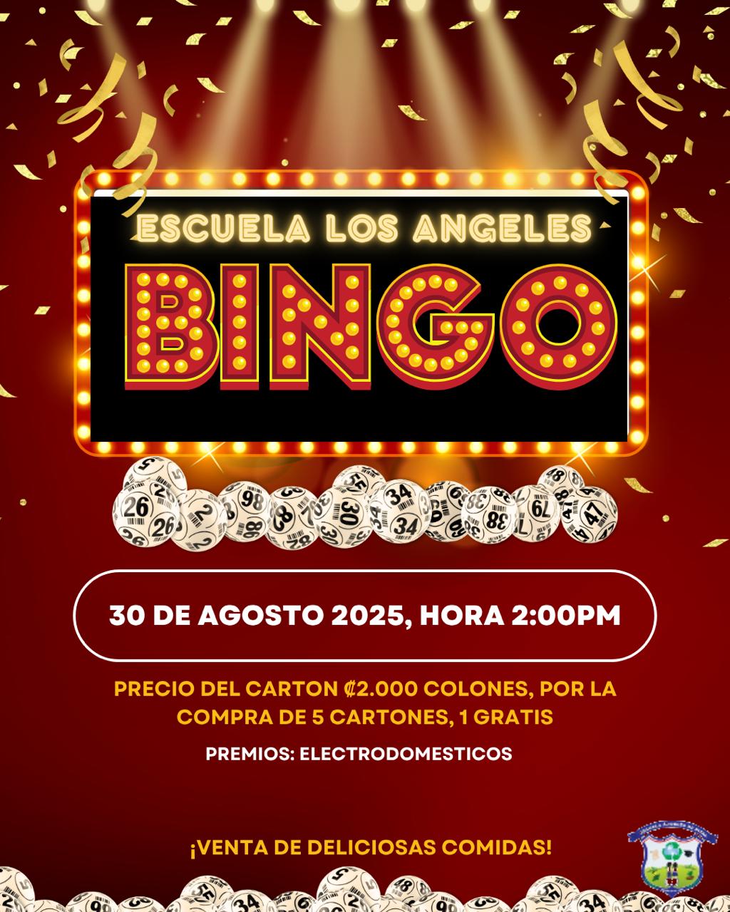 Bingo Escuela Los Ángeles