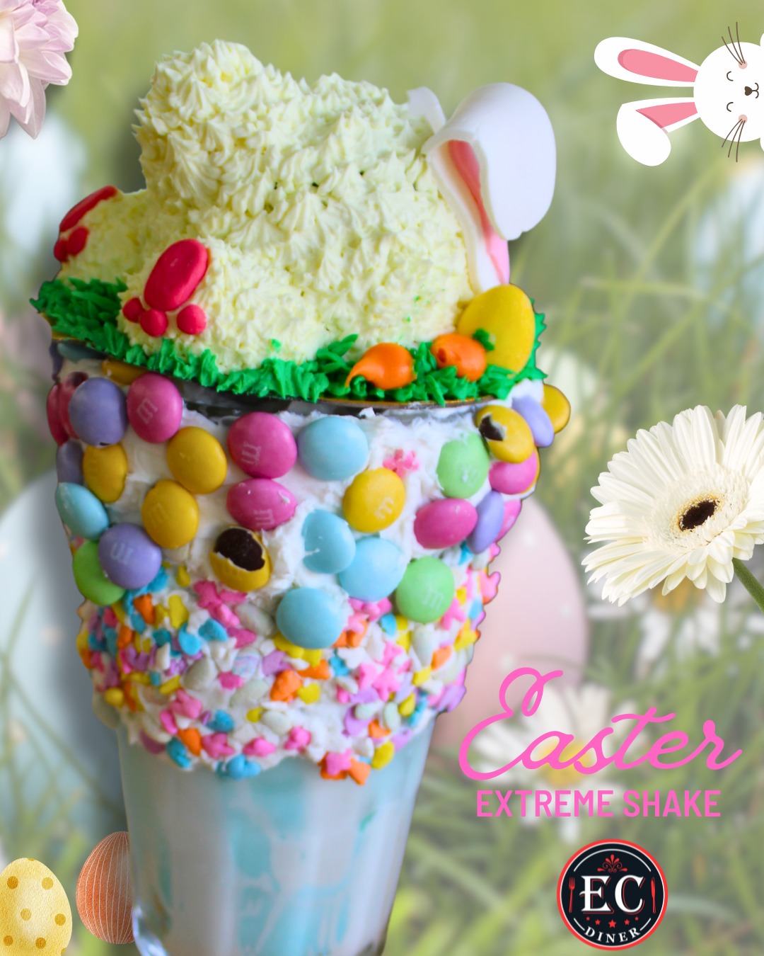 EC Diner - The Easter Bunny called… and said this shake is... | Facebook