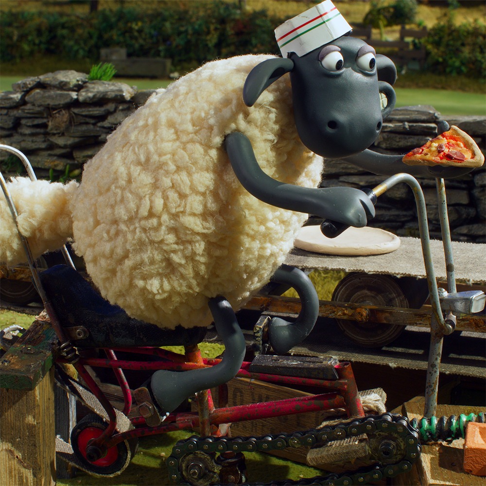 Shaun - When you need some pizza-shaped motivation on a Monday ...