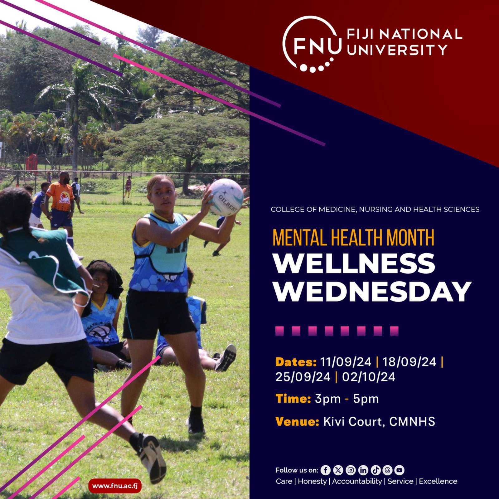 🏃‍♀️ Mental Health Month: Wellness Wednesday 🏐 Get ready to boost your ...