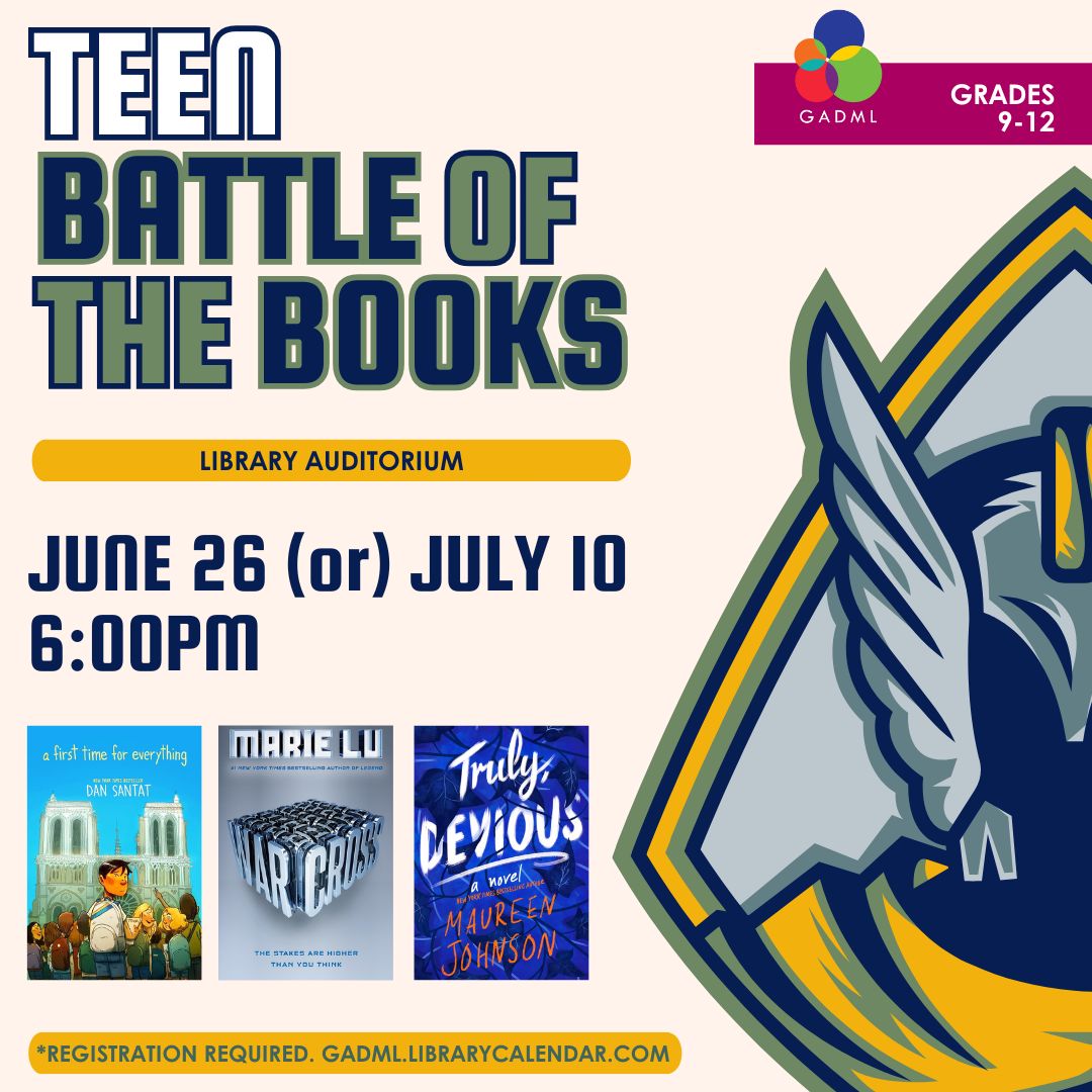 Grace - 🚨Introducing Teen Battle of the Books! Now, high school ...
