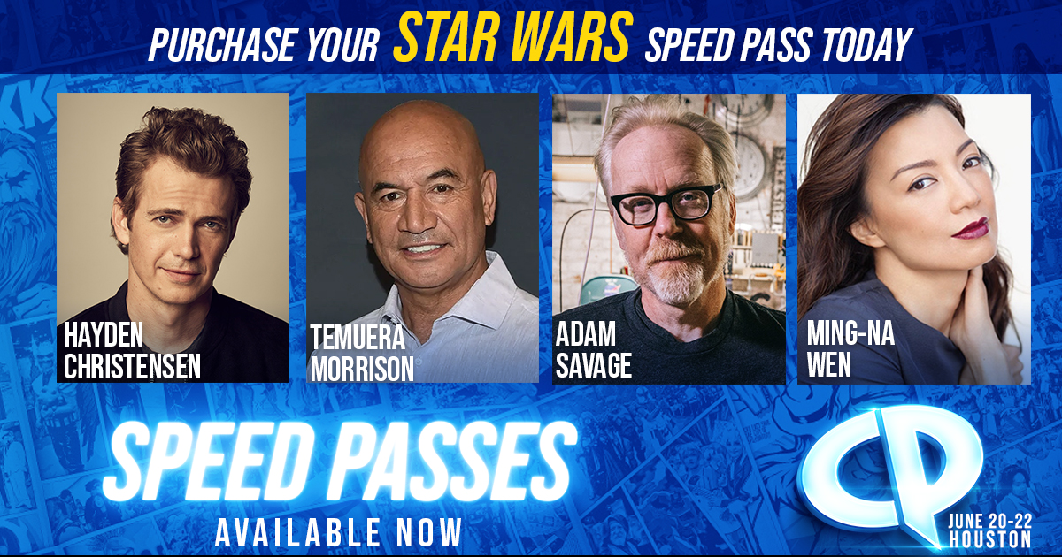 Comicpalooza - Grab your Star Wars Speed Pass and see the... | Facebook