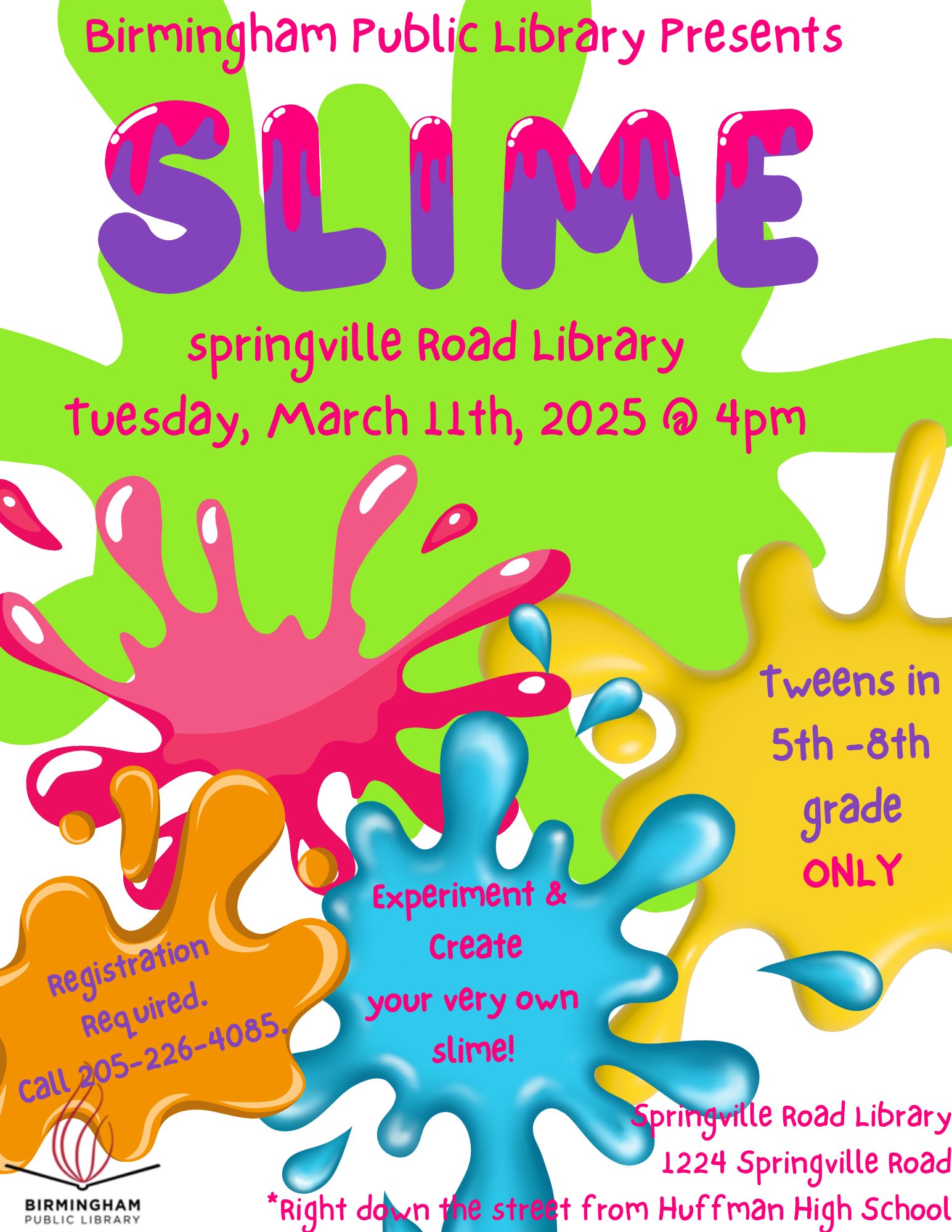Springville - We are 1 week away from our Tween Scene March program ...