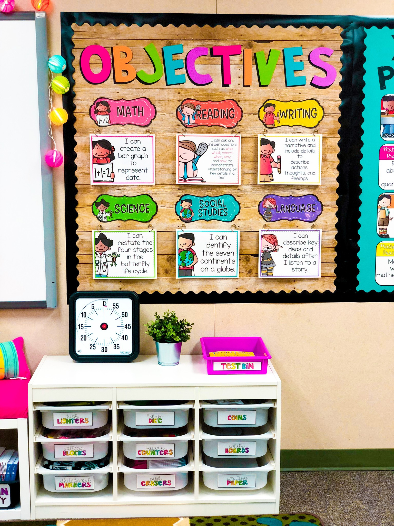 Learning - This objectives bulletin board made my teacher life so much ...