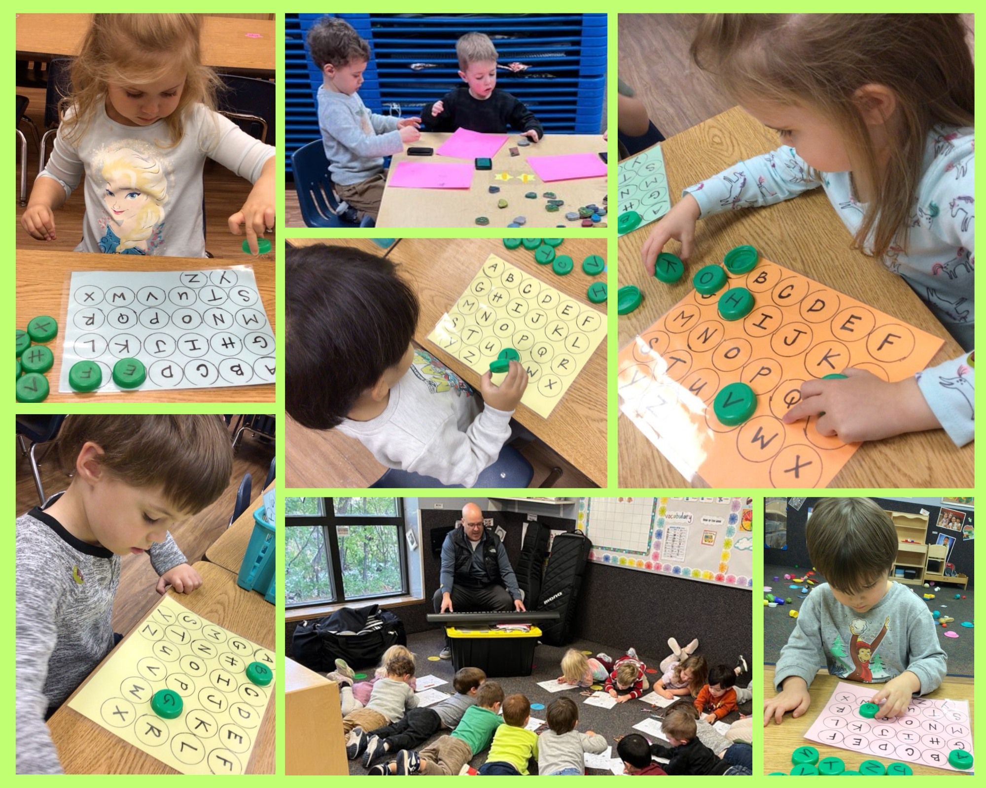 Today, our Preschool A classroom is reviewing the alphabet!🔠 They ...