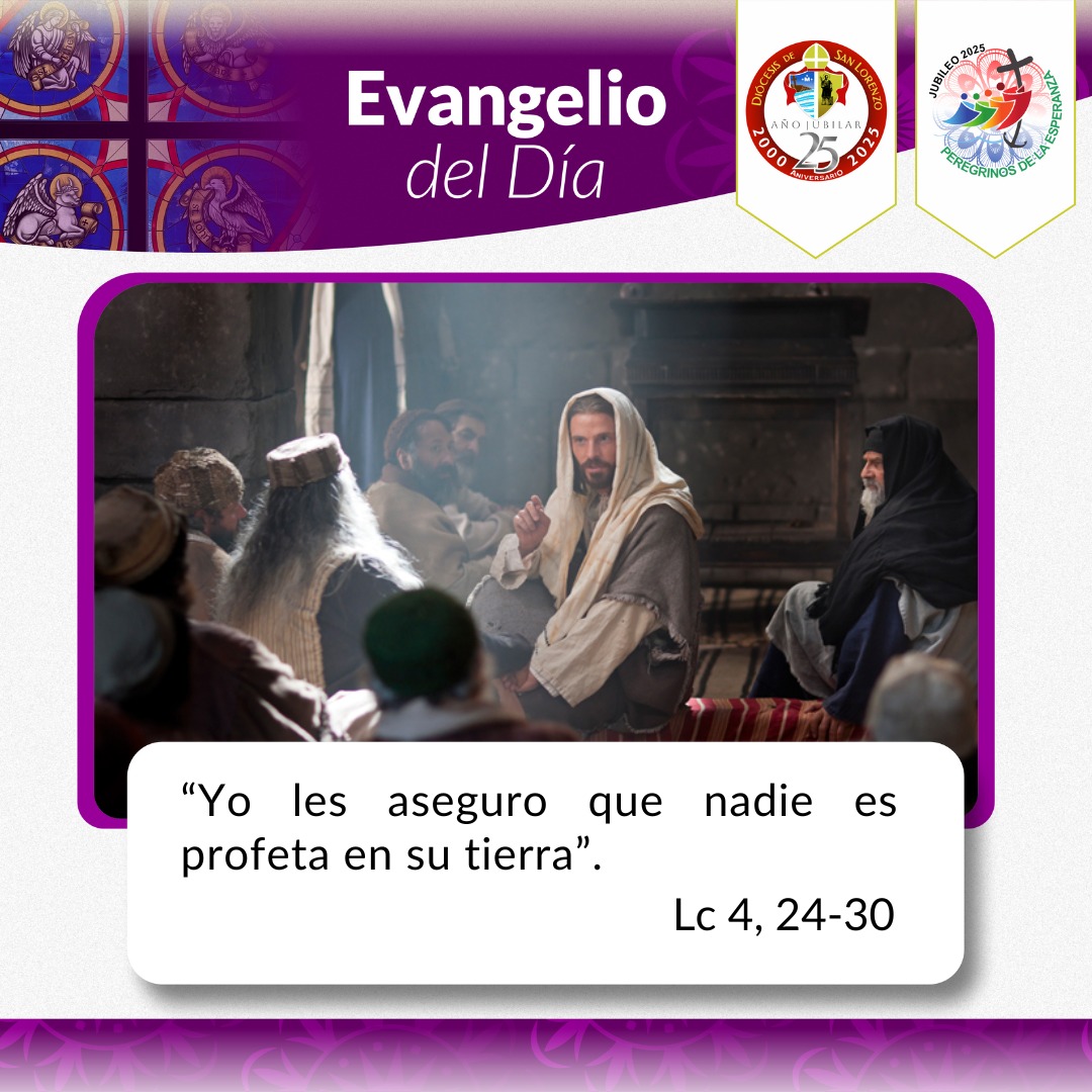 Obispado 📖 Evangeliodeldía Reflexión Del Santo Evangelio Según San