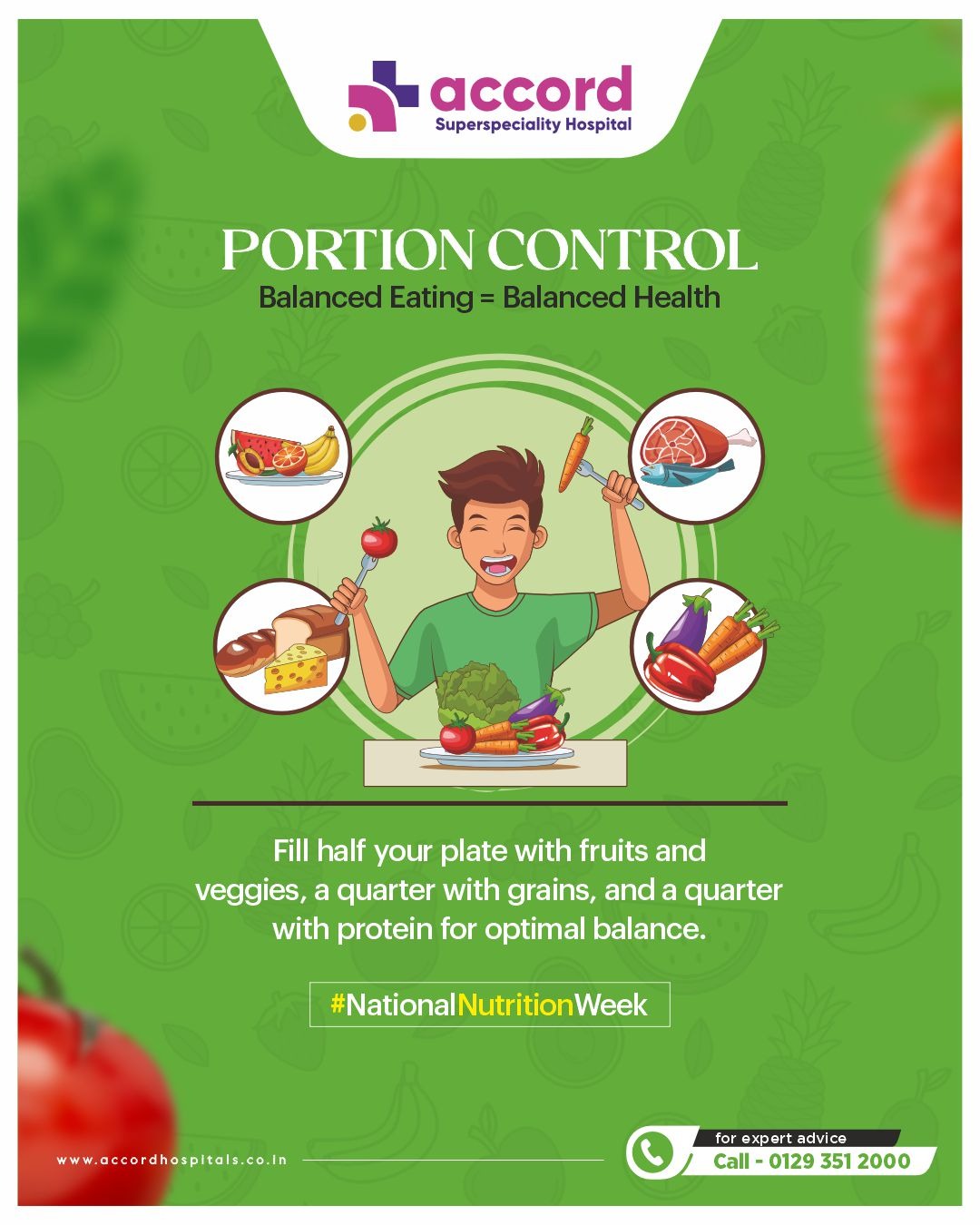Accord - Healthy eating made easy! Try this simple plate rule for a ...