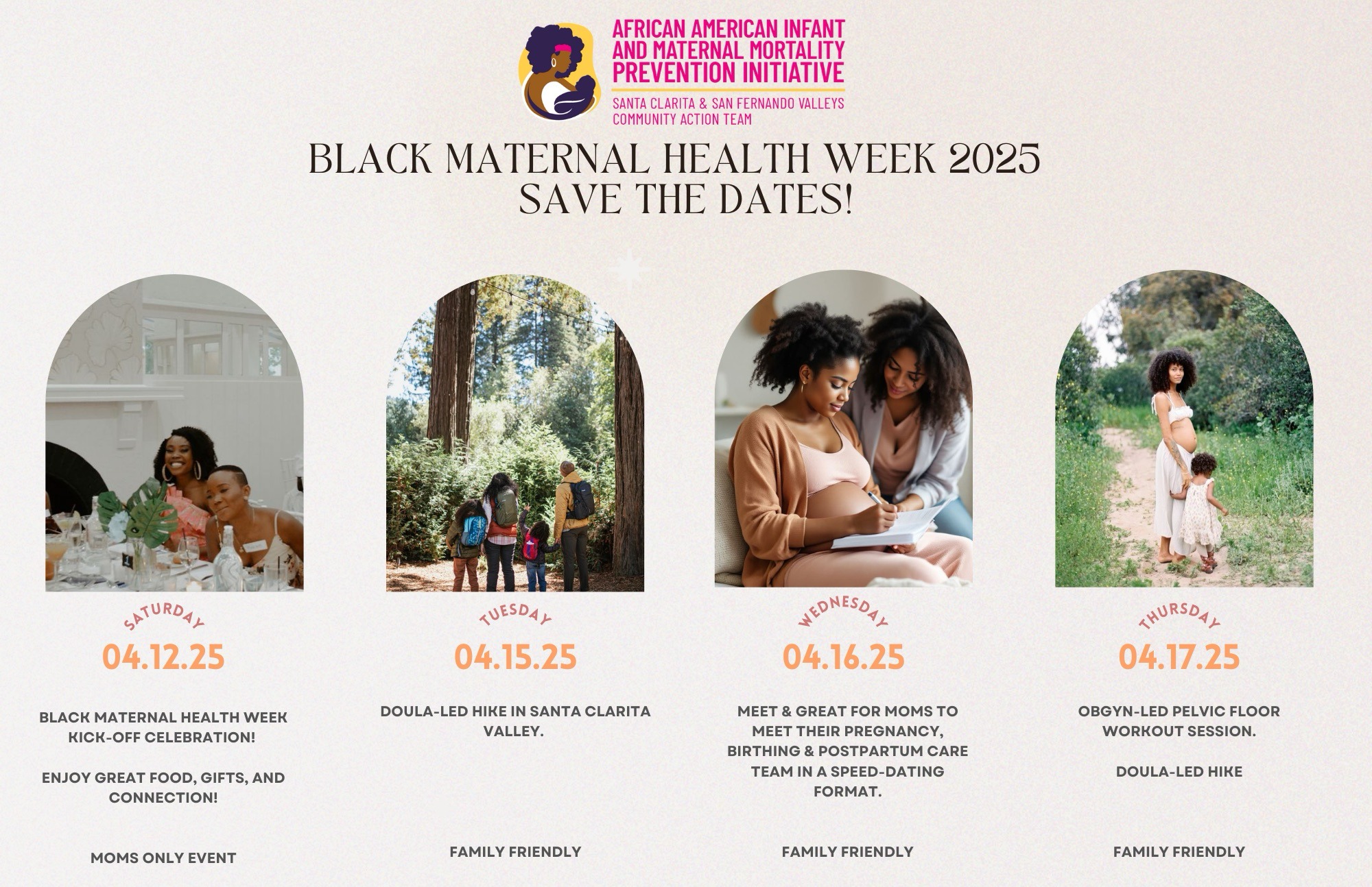 Black 📢 Save The Dates Black Maternal Health Week 2025 Is Coming