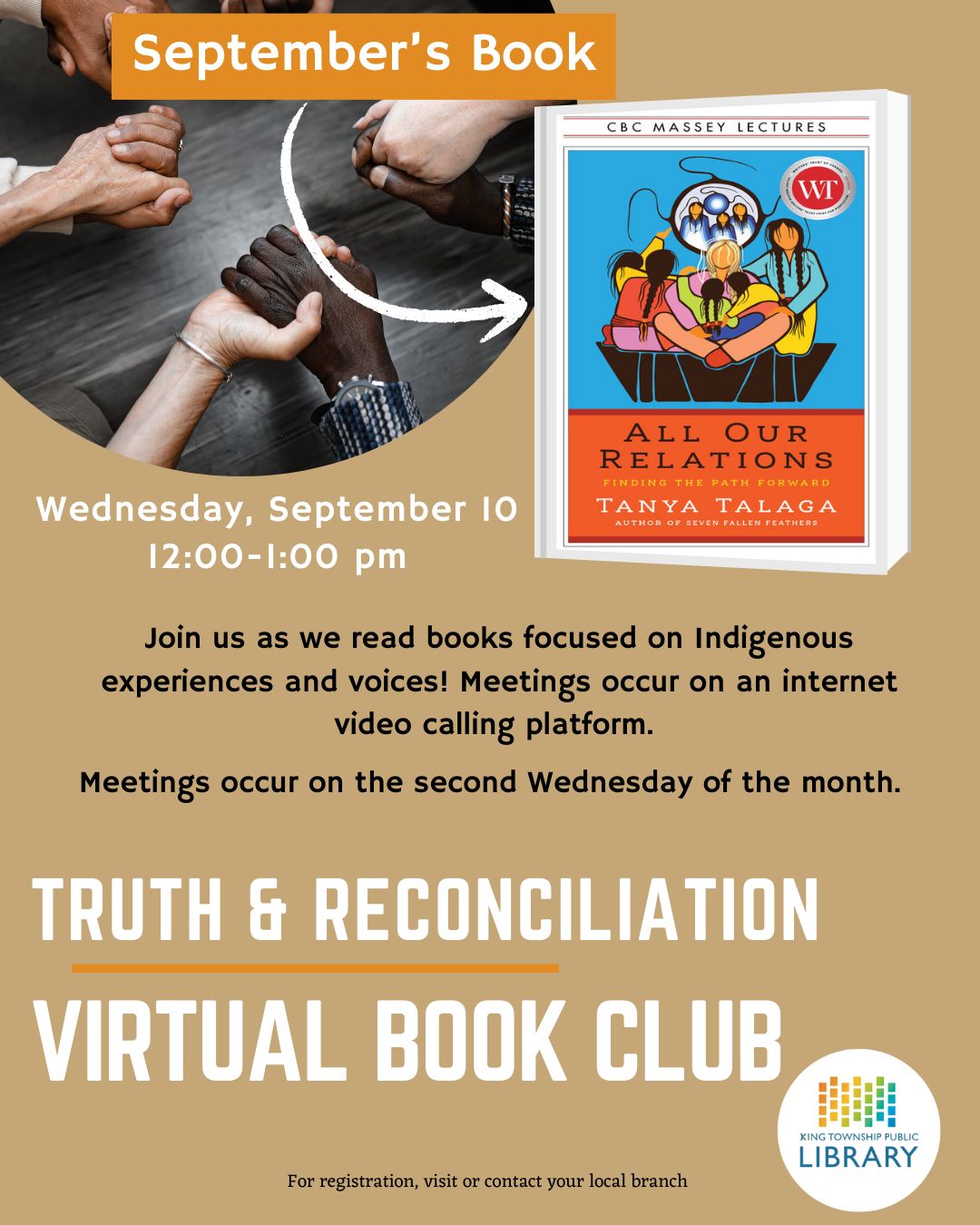 King - Our Truth & Reconciliation Virtual Book Club is back for the ...