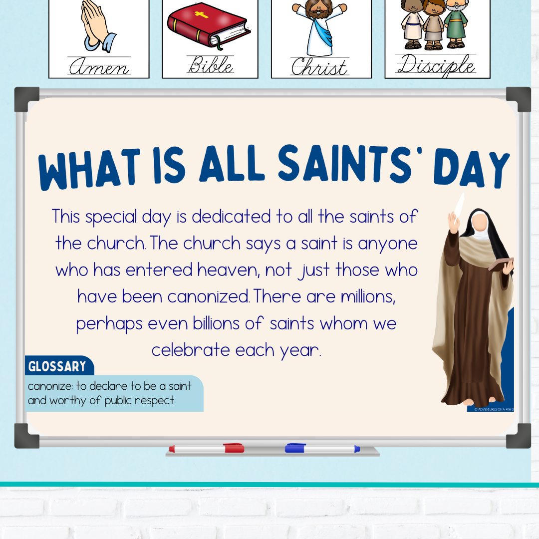 Adventures - 🙏 Teach about the saints? Yes! Teach about the meaning ...