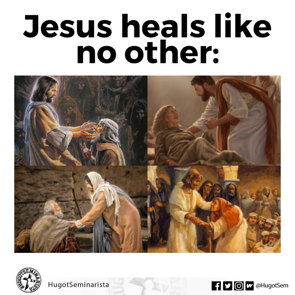 HugotSeminarista - JESUS HEALS LIKE NO OTHER The Blind man name ...