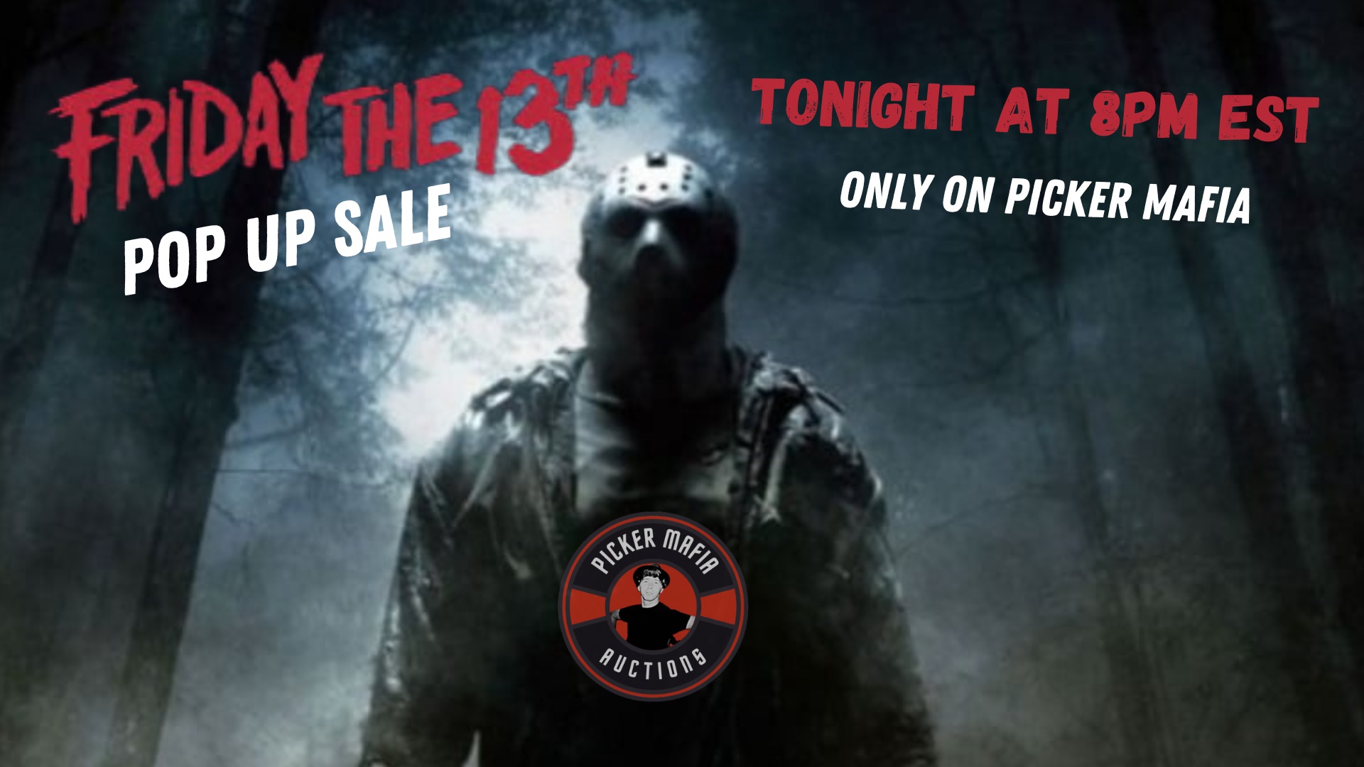 FRIDAY THE 13th POP UP SALE (12/13 8PM EST)