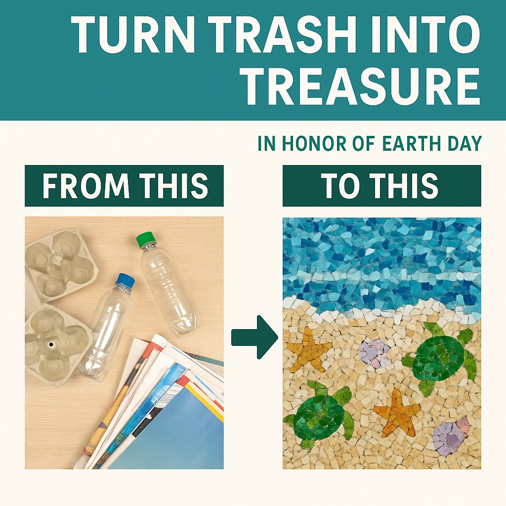 City - ♻️🎨 Turn Trash into Treasure at Arts in the Park! 🎨♻️ In honor ...