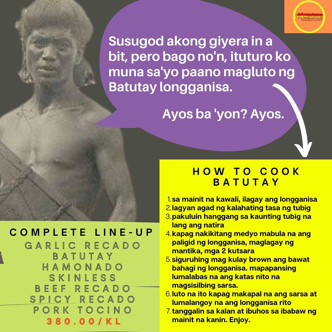 Para Sa Mga First Time Caba Longga Cabanatuan Longganisa Facebook 6077