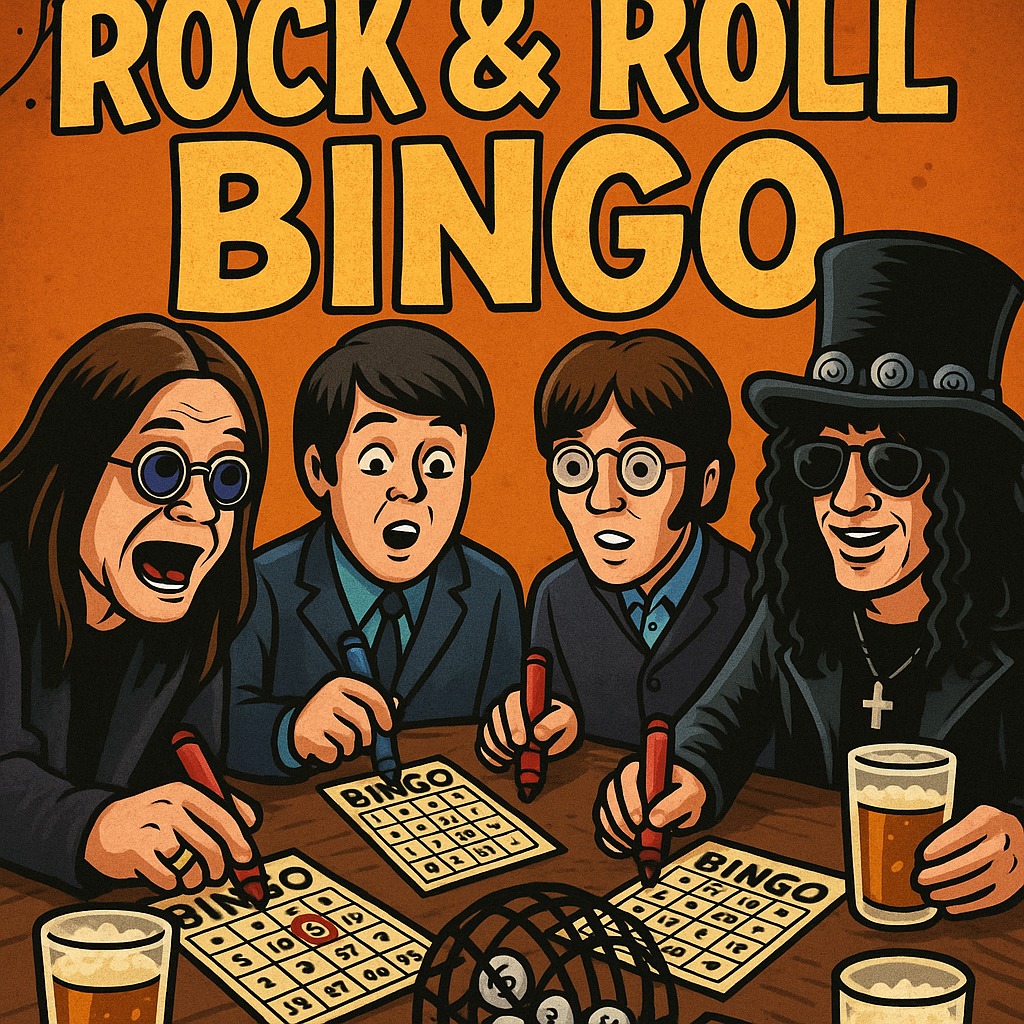 🎸 Rock & Roll Bingo –... - Old No. 7 Restaurant & Sports Bar | Facebook