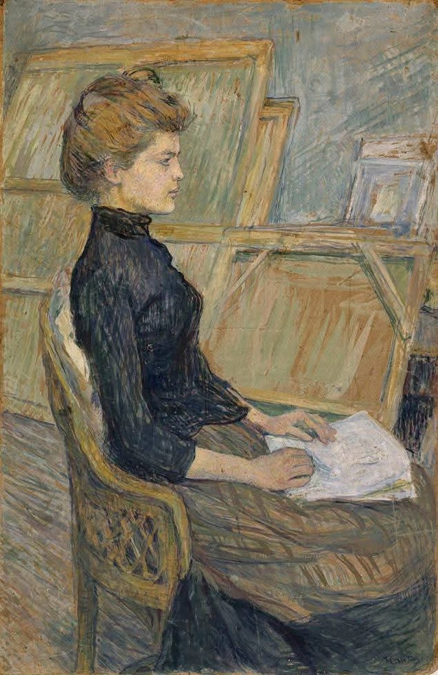 Verocska Henri De Toulouse Lautrec 18641901 The Night
