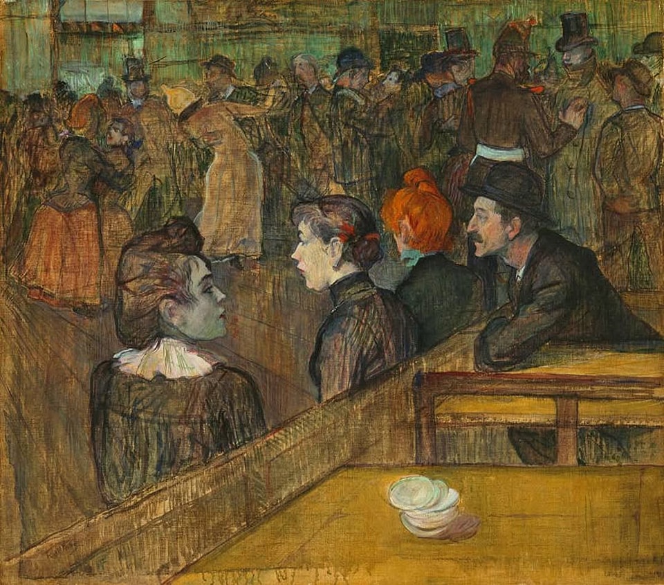 Verocska Henri De Toulouse Lautrec 18641901 The Night