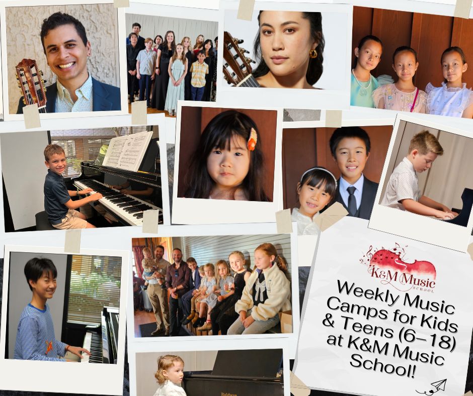 K&M - 🎶 Weekly Summer Music Camps for Ages 6–15! 🎶 Transform your child ...