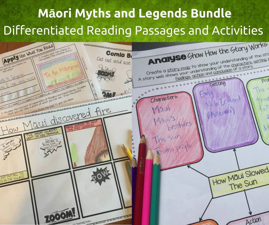 Our Māori Myths... - Top Teaching Tasks Teaching Resources