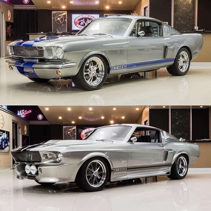 Truck The Car In The Image Is A 1967 Ford Mustang Shelby Gt500 Here