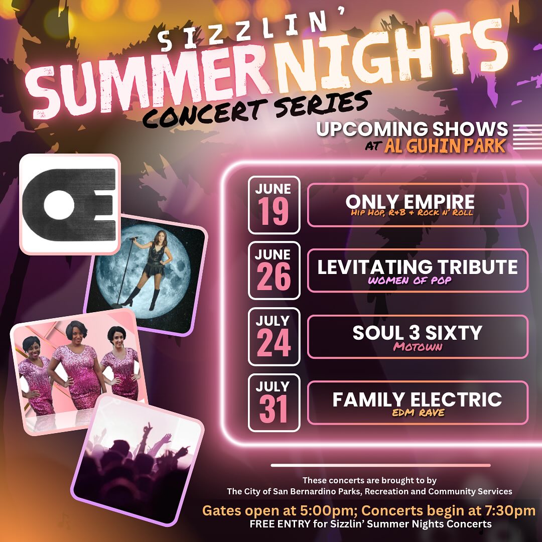 🔥The Sizzlin’ Summer Nights lineup is here and it’s giving Summer a run ...