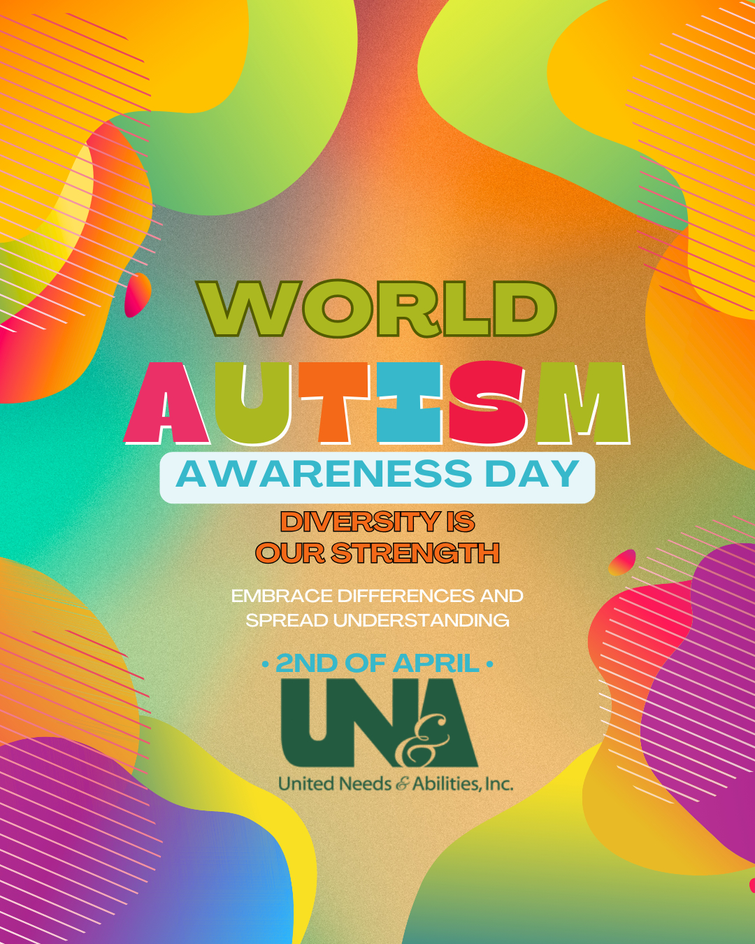 UNA - Autism Acceptance Day, also known as World Autism Day or World ...